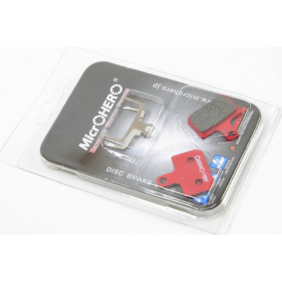 【即納】MicrOHERO製 AVID Elixirシリーズ/SRAM DBシリーズ/Xシリーズ/LEVELシリーズ用 ディスクブレーキパッド レジン BP-R060 : 虹橋サイクル ...