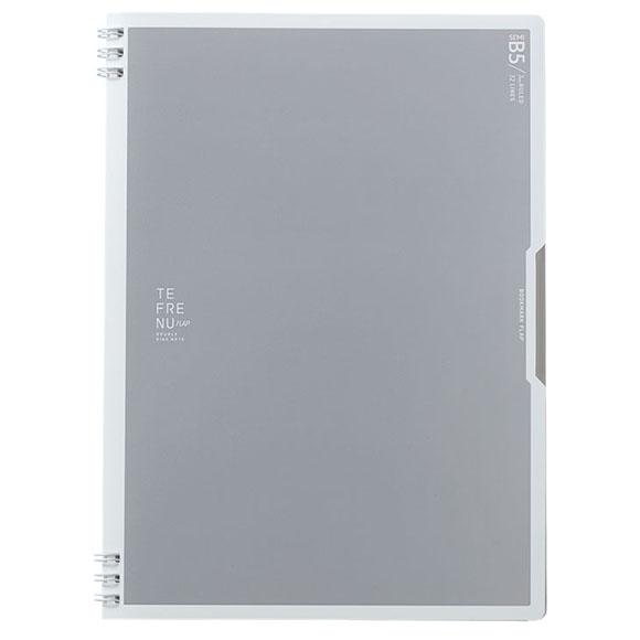 KING JIM キングジム ダブルリングノート テフレーヌ フラップ B5 : にじいろ文具 - 通販 - Yahoo!ショッピング