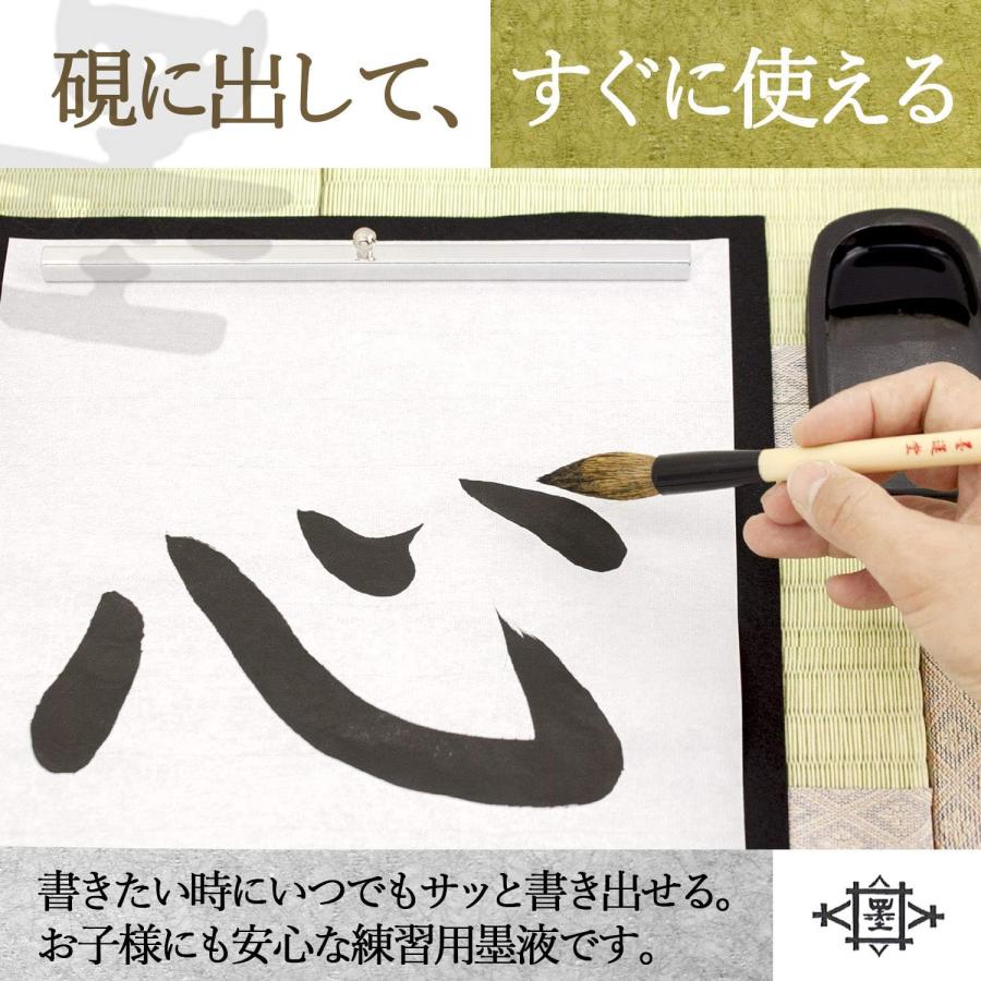 【9日 ポイント+3.3%】墨運堂 練習用墨液 墨の精 180ml [クリックポスト対象外商品] 液体墨 普通濃度 :boku-12203:にじいろ文具 - 通販 - Yahoo!ショッピング