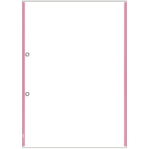 ヒサゴ マルチプリンタ帳票 複写タイプ A4 ノーカーボン ピンクライン 2穴 100枚 BPC2204 文房具 文具 コピー用紙 事務用品 書類作成 伝票 複写用紙 HISAGO ...