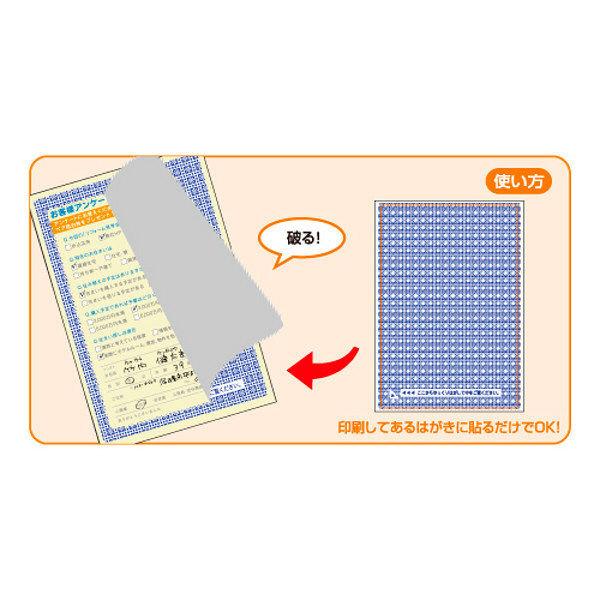 ヒサゴ 目隠しラベル はがき全面 破って開封タイプ 20枚入り HISAGO プライバシー セキュリティ 目隠し : にじいろ文具 - 通販 - Yahoo!ショッピング