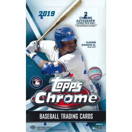 MLB 2019 TOPPS CHROME BASEBALL HOBBY BOX（送料無料） : トレカショップ二木 - 通販 - Yahoo ...