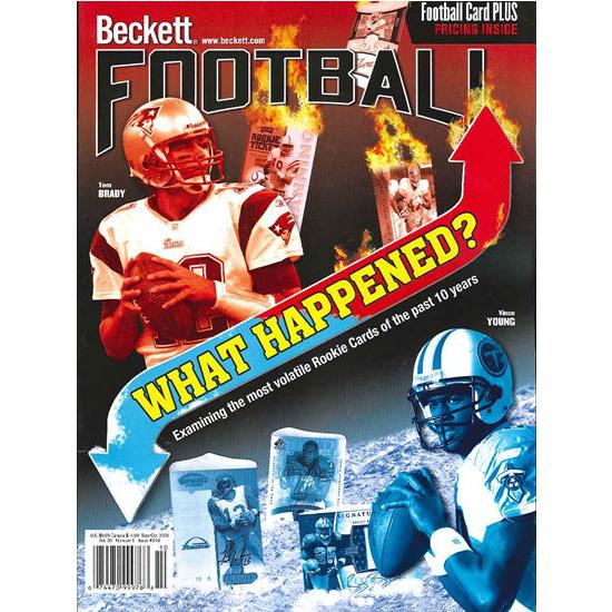 BECKETT FOOTBALL #219 SEPTEMBER/OCTOBER 2008 : トレカショップ二木 - 通販 - Yahoo ...