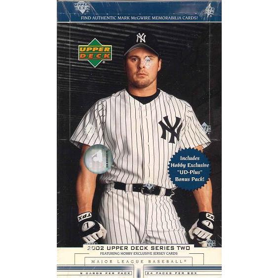 MLB 2002 UPPER DECK SERIES 2 HOBBY BOX : トレカショップ二木 - 通販 - Yahoo!ショッピング