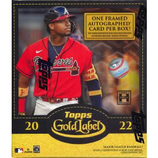 MLB 2022 TOPPS GOLD LABEL BASEBALL HOBBY BOX（送料無料） 2023年3月22日発売 : トレカ ...