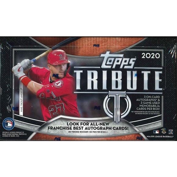 MLB 2020 TOPPS TRIBUTE BASEBALL BOX : トレカショップ二木 - 通販 - Yahoo!ショッピング