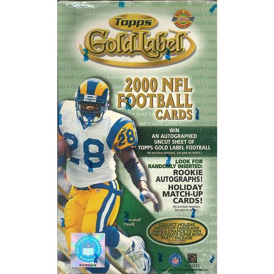 NFL 2000 TOPPS GOLDLABEL BOX : 041520140030 : トレカショップ二木 - 通販 - Yahoo!ショッピング
