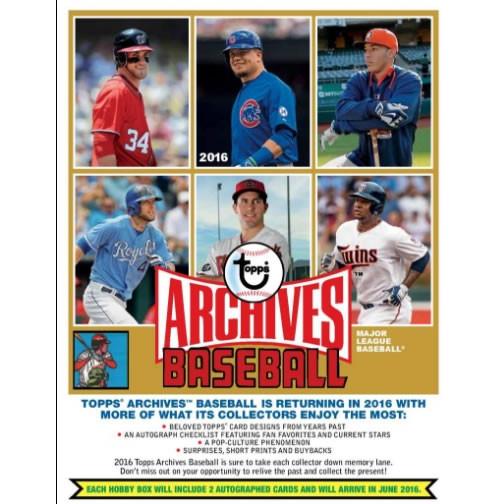 MLB 2016 TOPPS ARCHIVES BOX : トレカショップ二木 - 通販 - Yahoo!ショッピング