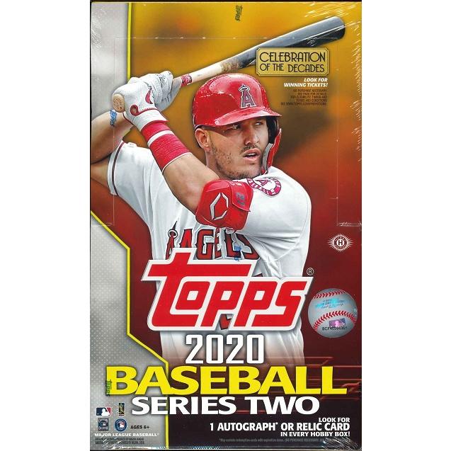 MLB 2020 TOPPS SERIES 2 BASEBALL HOBBY BOX（送料無料） : トレカショップ二木 - 通販 - Yahoo!ショッピング
