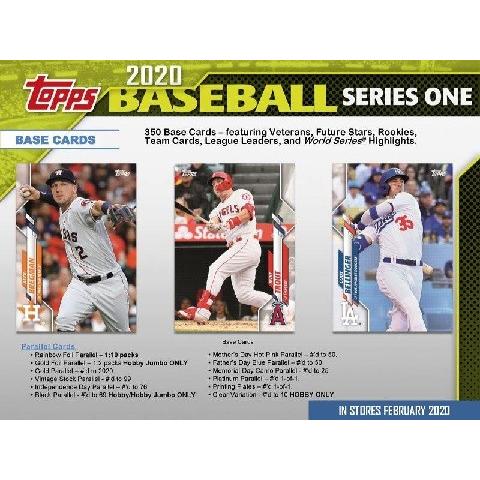 MLB 2020 TOPPS SERIES 1 JUMBO BOX 2月5日入荷 : トレカショップ二木 - 通販 - Yahoo!ショッピング