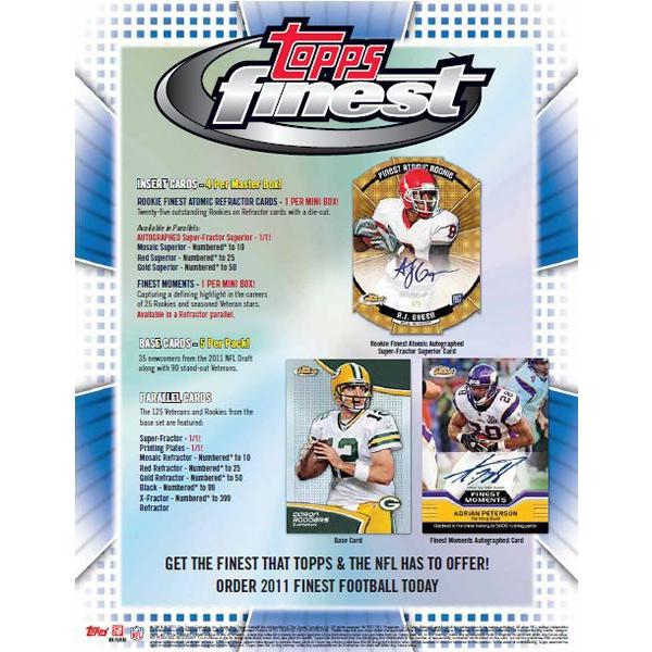 NFL 2011 TOPPS FINEST BOX : トレカショップ二木 - 通販 - Yahoo!ショッピング