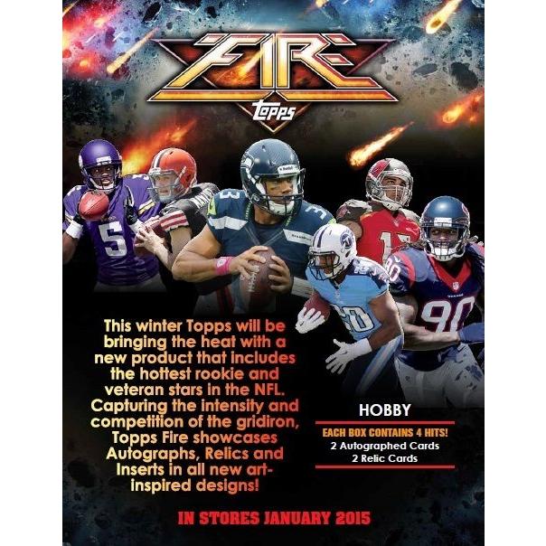 NFL 2014 TOPPS FIRE FOOTBALL BOX（送料無料） : トレカショップ二木 - 通販 - Yahoo!ショッピング