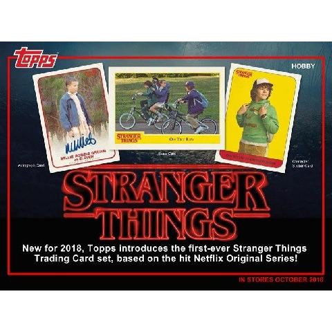2018 TOPPS STRANGER THINGS BOX : トレカショップ二木 - 通販 - Yahoo!ショッピング