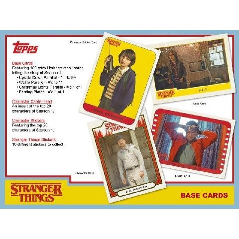 2018 TOPPS STRANGER THINGS BOX : トレカショップ二木 - 通販 - Yahoo!ショッピング