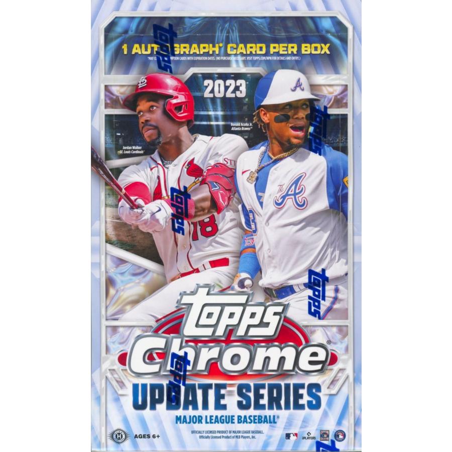 MLB 2023 TOPPS CHROME UPDATES HOBBY BOX : 120120230010 : トレカショップ二木 - 通販 ...