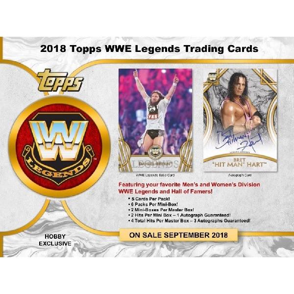 2018 TOPPS WWE LEGENDS BOX : トレカショップ二木 - 通販 - Yahoo!ショッピング