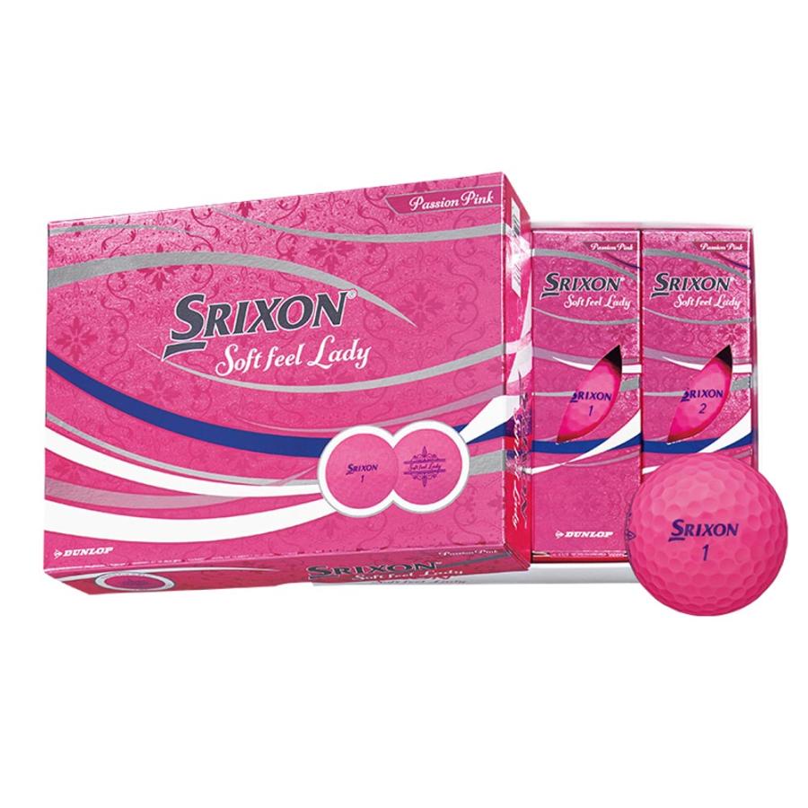 SRIXON スリクソン（SRIXON） 【レディース】SOFT FEEL LADY ボール パッションピンク 1ダース 2021 : 二木ゴルフYahoo!ショッピング店 - 通販 ...