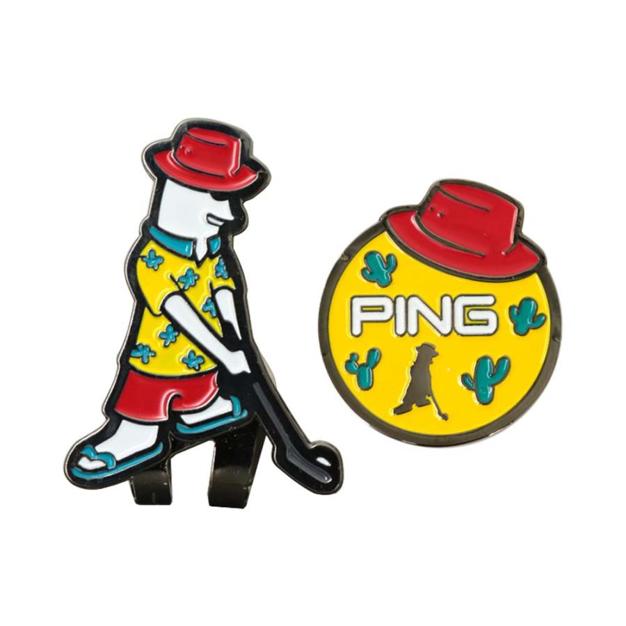 PING ピン（PING） MR．PING アロハ マーカー AC-N2301 2023『限定品』 : 二木ゴルフYahoo!ショッピング店 - 通販 - Yahoo!ショッピング