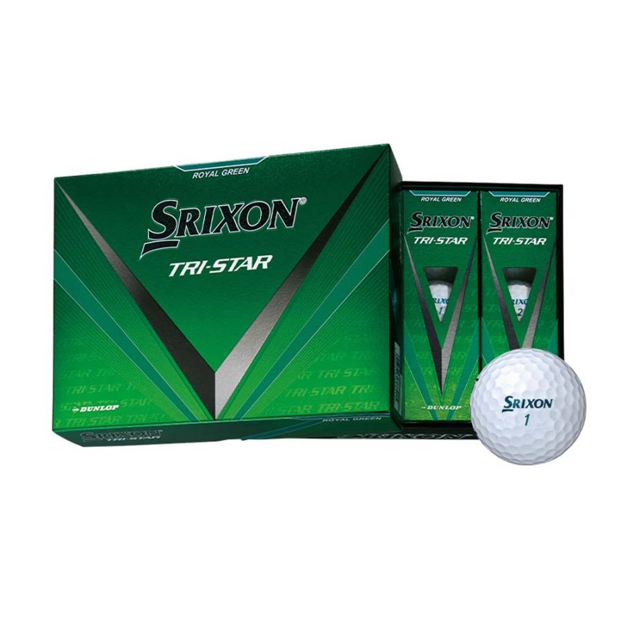 SRIXON スリクソン（SRIXON） TRI-STAR ボール ロイヤルグリーン 1ダース 2024 : 二木ゴルフYahoo!ショッピング店 - 通販 - Yahoo!ショッピング