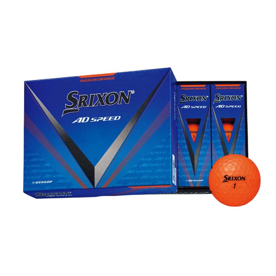 SRIXON スリクソン（SRIXON） AD SPEED ボール パッションオレンジ 1ダース 2024 : 二木ゴルフYahoo!ショッピング店 - 通販 - Yahoo!ショッピング