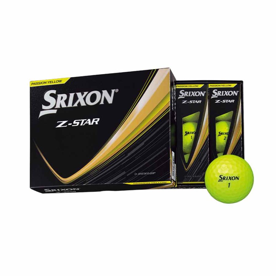 SRIXON スリクソン（SRIXON） Z-STAR ボール プレミアムパッションイエロー 1ダース 2025 : 二木ゴルフYahoo!ショッピング店 - 通販 - Yahoo!ショッピング