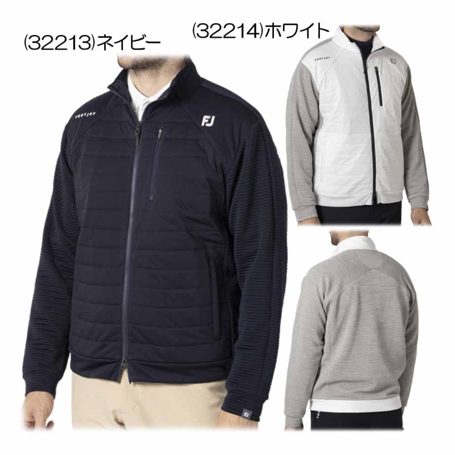 フットジョイ（FOOTJOY） 防風ファブリックミックス 長袖フルジップジャケット FJ-F24-M04 メンズゴルフウェア 2024秋冬 : 582893 : 二木ゴルフYahoo ...