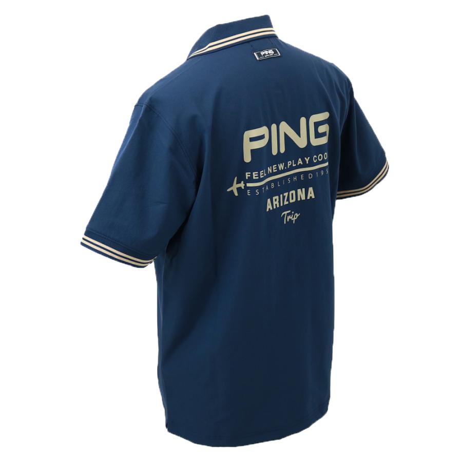 PING ピン（PING） 二重織バックプリント半袖ポロシャツ 621-5160301 メンズゴルフウェア 2025春夏 : 二木ゴルフYahoo!ショッピング店 - 通販 - Yahoo ...