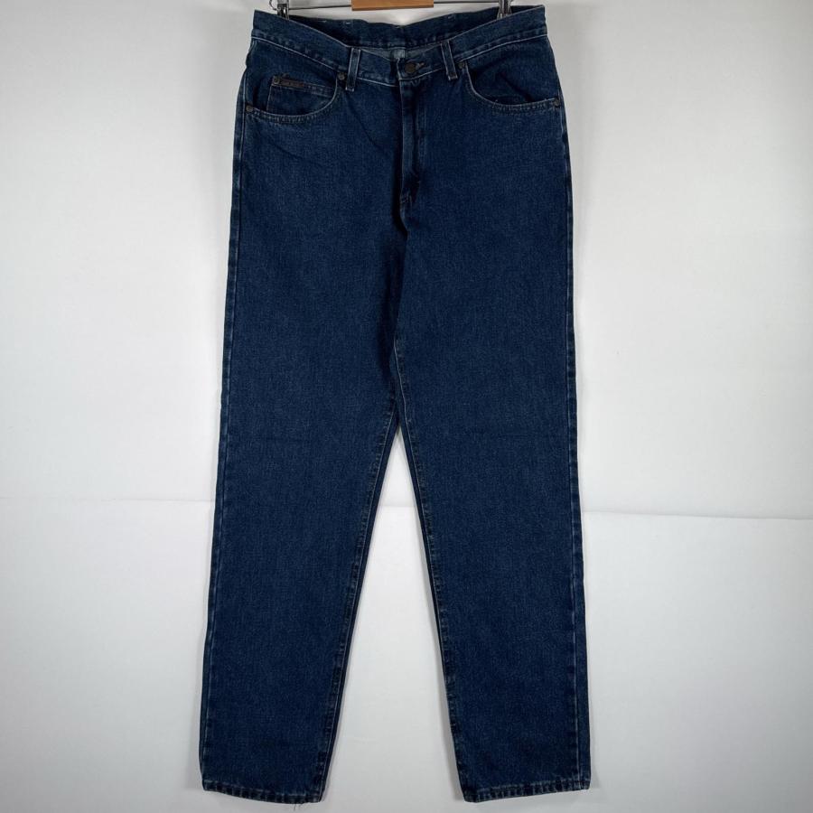 古着 90's/90年代 リー USA製 デニムパンツ Lee ジーパン 5ポケット ジップフライ レザーパッチ ストレート 大きいサイズ w36 L34 ブルー : 古着屋NIKKU ...