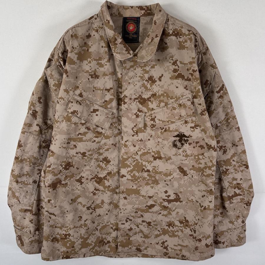 古着 00’s/00年代 ミリタリージャケット 米軍実物 迷彩 BDUジャケット デザートマーパット 海兵 MEDIUM REGULAR ベージュ メンズ : 古着屋NIKKU - 通販 ...