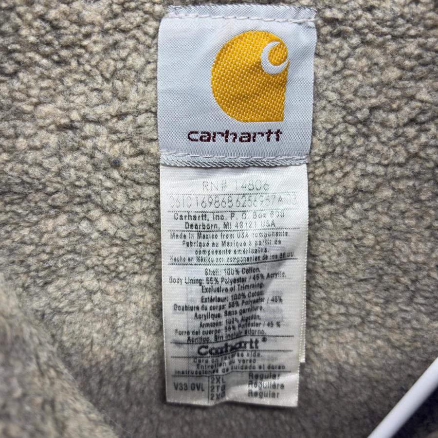 Carhartt（カーハート） 古着 ベスト ダック 大きいサイズ ボア