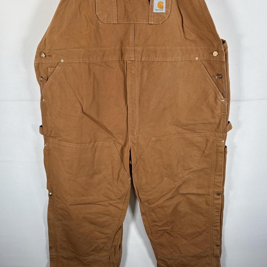 Carhartt（カーハート） 古着 オーバーオール ダック ワンポイントロゴ