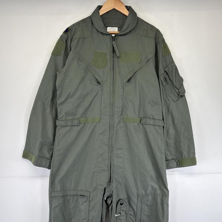 古着 90's/90年代 ミリタリー 長袖つなぎ 米軍実物 CWU 27P ジャンプスーツ オールインワン 44REGULAR オリーブグリーン メンズ : 古着屋NIKKU - 通販 ...