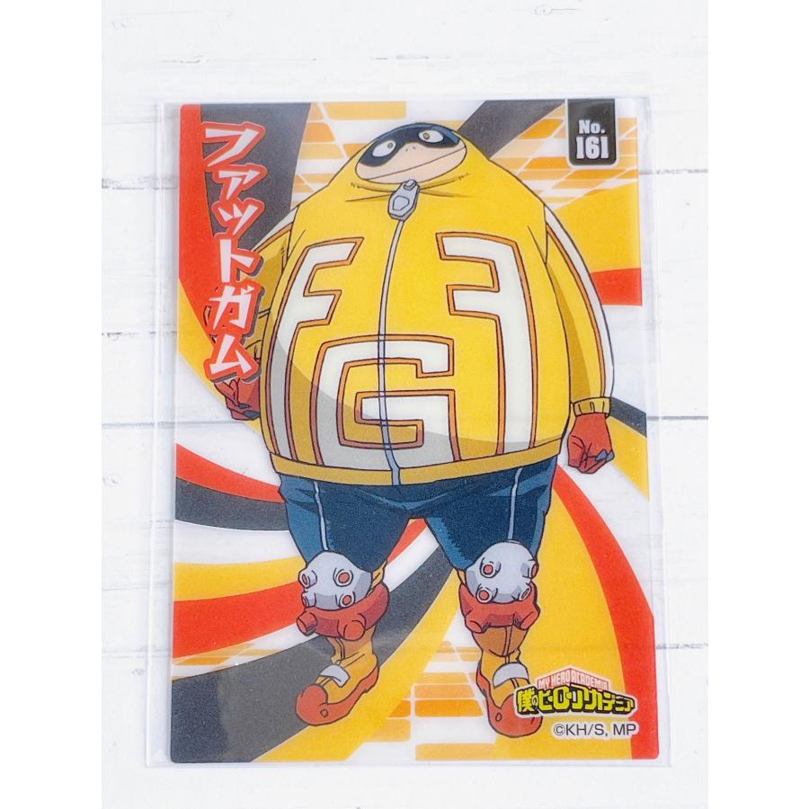 A02 僕のヒーローアカデミア ヒロアカ クリアカードコレクションガム3 カードのみ ファットガム : Nikotto Yahoo!ショップ - 通販 - Yahoo!ショッピング
