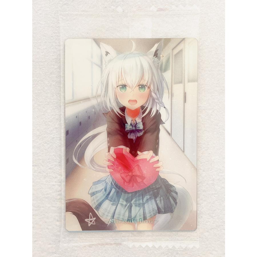 ☆A41 ホロライブ チョコウエハース hololive ERROR SPECIAL CHOCO WAFERS カードのみ 04 白雪稲裡 白上フブキ ☆ : Nikotto Yahoo ...