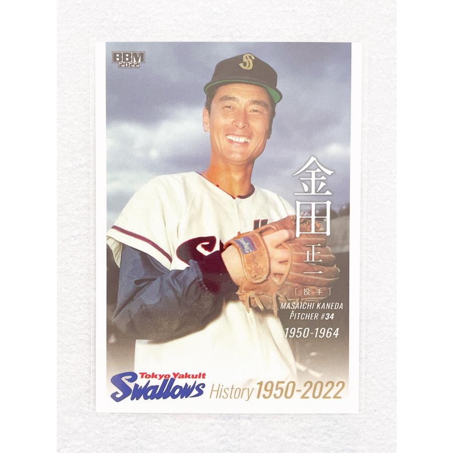 BBM 2022 東京ヤクルトスワローズヒストリー 1950-2022 レギュラーカード 08 球団OB 金田正一 : Nikotto Yahoo!ショップ - 通販 - Yahoo!ショッピング
