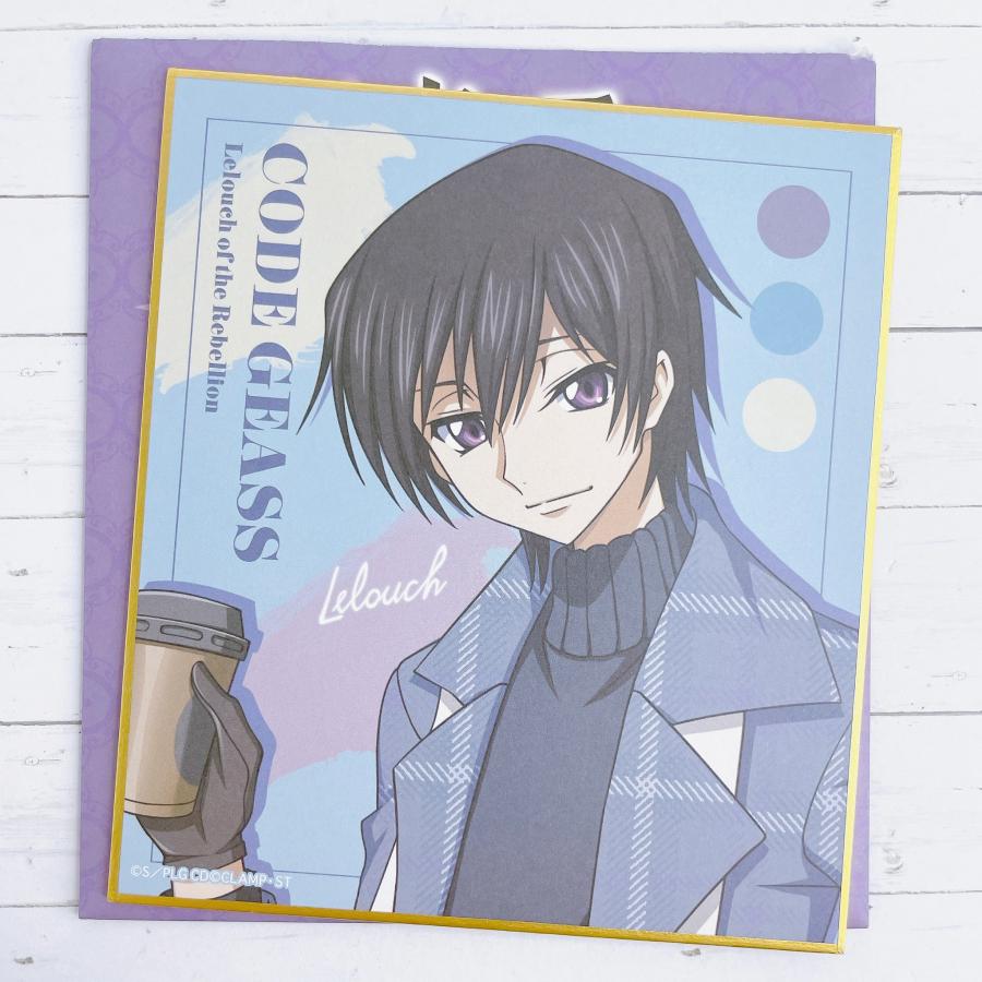 ☆コードギアス 反逆のルルーシュ POP UP STORE トレーディングミニ色紙 私服 ルルーシュ ☆ : Nikotto Yahoo!ショップ - 通販 - Yahoo!ショッピング