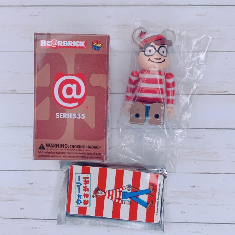 ☆BE@RBRICK ベアブリック 35 100% パターン ウォーリーをさがせ！☆ : Nikotto Yahoo!ショップ - 通販 - Yahoo!ショッピング