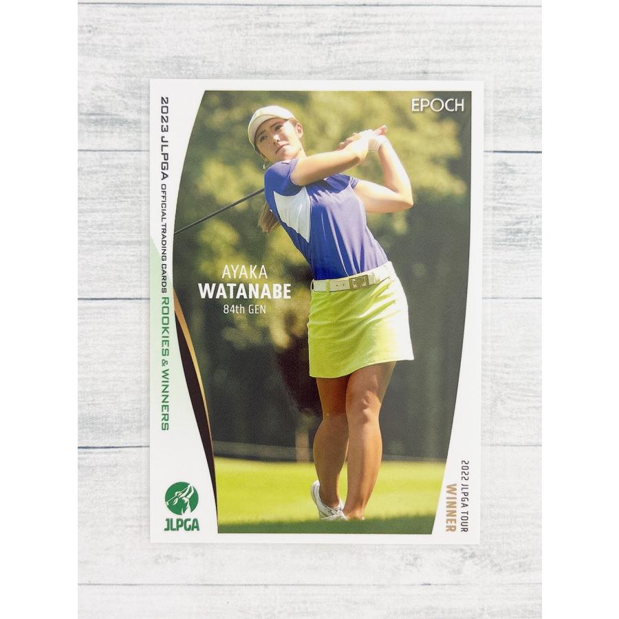 EPOCH 2023 JLPGA OFFICIAL TRADING CARDS ROOKIES & WINNERS レギュラーカード 18 渡邉彩香 ☆ :ep-2023-jlpga-rw ...