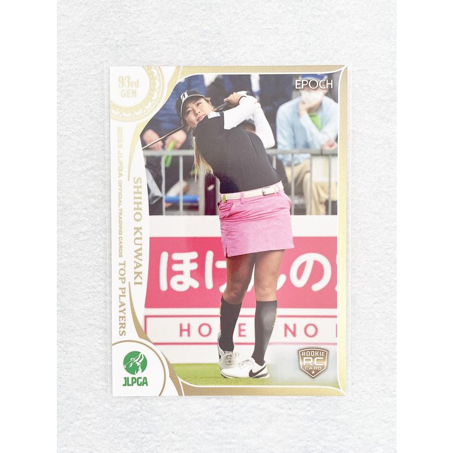 EPOCH 2022 JLPGA OFFICIAL TRADING CARDS TOP PLAYERS レギュラーカード 69 桑木志帆 ルーキーカード : Nikotto Yahoo ...