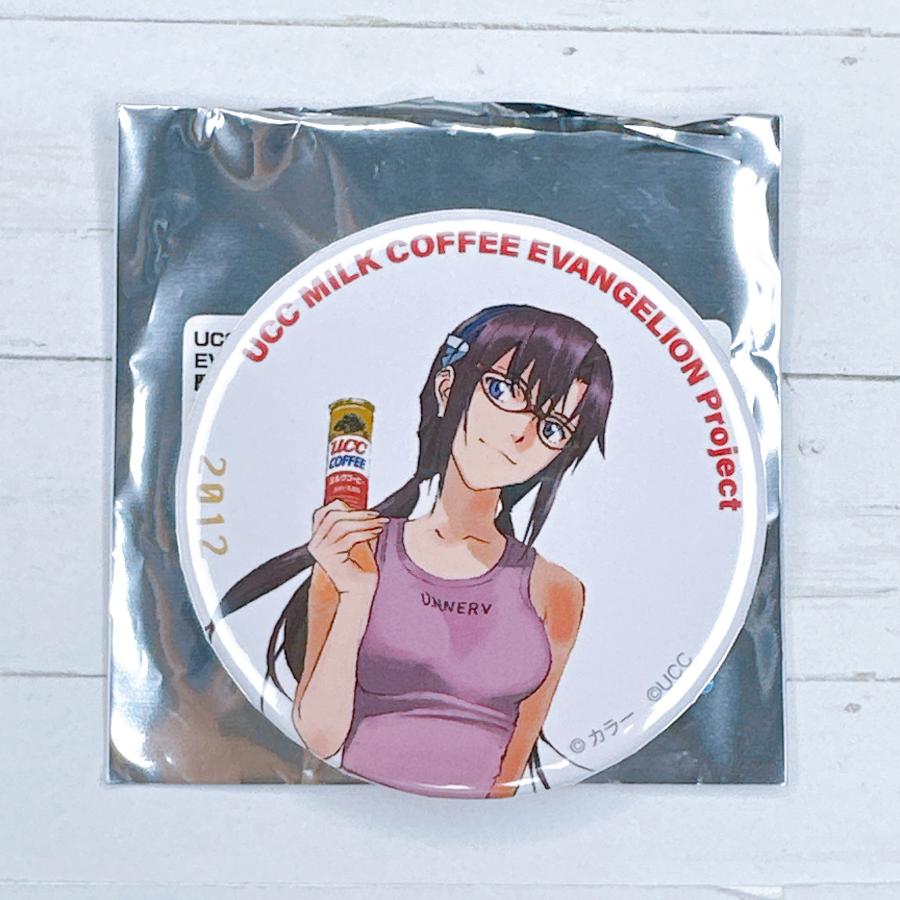 ☆ エヴァンゲリオン大博覧会 エヴァ博 UCC MILK COFFEE EVANGELION Project 歴代イラスト缶バッジ 2012 ...