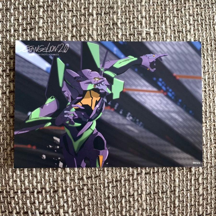 ☆ エヴァンゲリオン エヴァンゲリオンストア 限定 EVASTORE ヱヴァンゲリヲン新劇場版 ポストカード メカニカル編 B 初号機 : Nikotto Yahoo!ショップ - 通販 ...