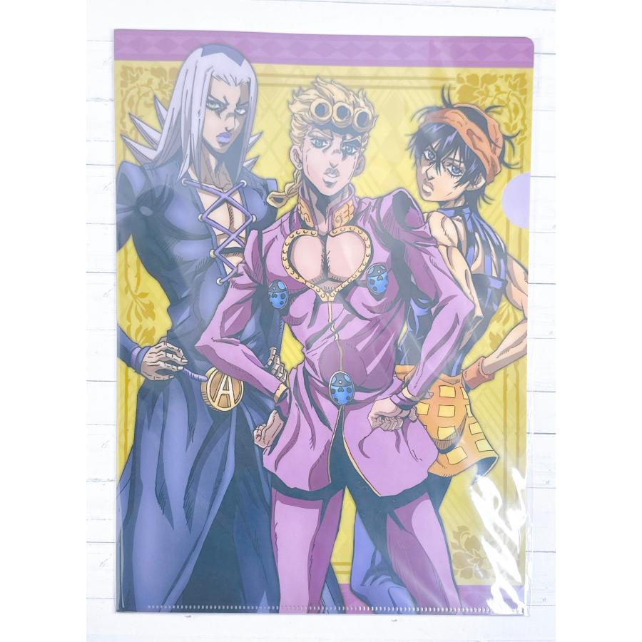 ☆ ジョジョの奇妙な冒険 JOJO A4 クリアファイル 第五部 黄金の風 護衛チームVer. 1枚 ジョルノ・ジョバァーナ ナランチャ・ギルガ☆ : jojogd9-16 : Nikotto ...