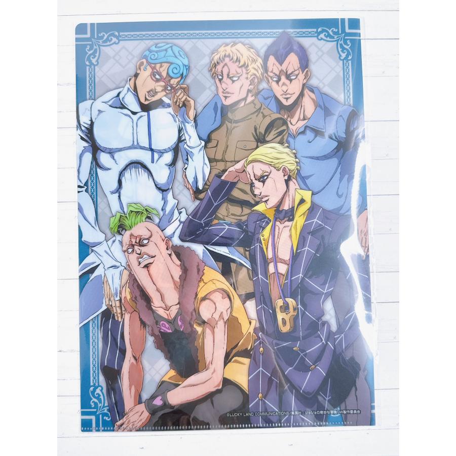 ☆ ジョジョの奇妙な冒険 JOJO A4 クリアファイル 第五部 黄金の風 暗殺チーム リゾット・ネエロ☆ : Nikotto Yahoo!ショップ - 通販 - Yahoo!ショッピング