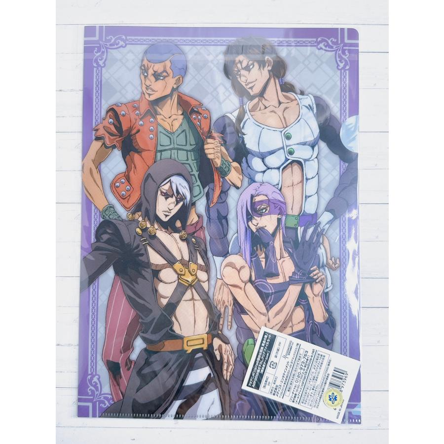 ☆ ジョジョの奇妙な冒険 JOJO A4 クリアファイル 第五部 黄金の風 暗殺チーム リゾット・ネエロ☆ : Nikotto Yahoo!ショップ - 通販 - Yahoo!ショッピング