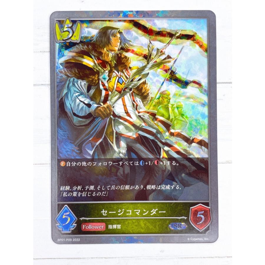 ☆ シャドウバースエボルヴ Shadowverse EVOLVE BP01-P09 SR セージコマンダー : Nikotto Yahoo!ショップ - 通販 - Yahoo!ショッピング