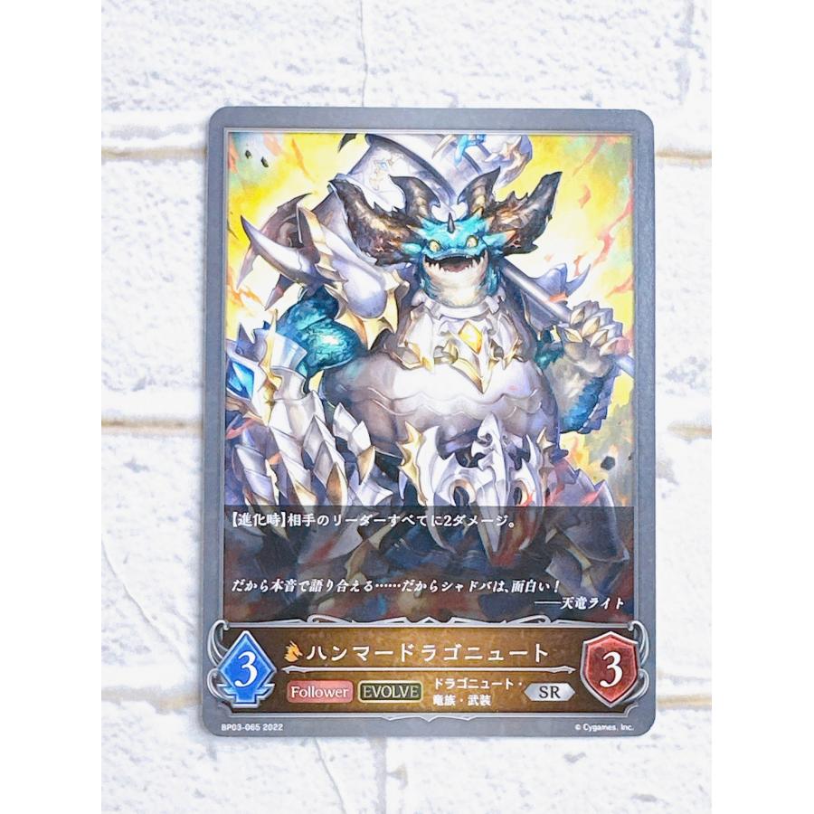☆ シャドウバースエボルヴ Shadowverse EVOLVE フレイム・オブ・レーヴァテイン BP03-065 SR ハンマードラゴニュート : Nikotto Yahoo!ショップ ...