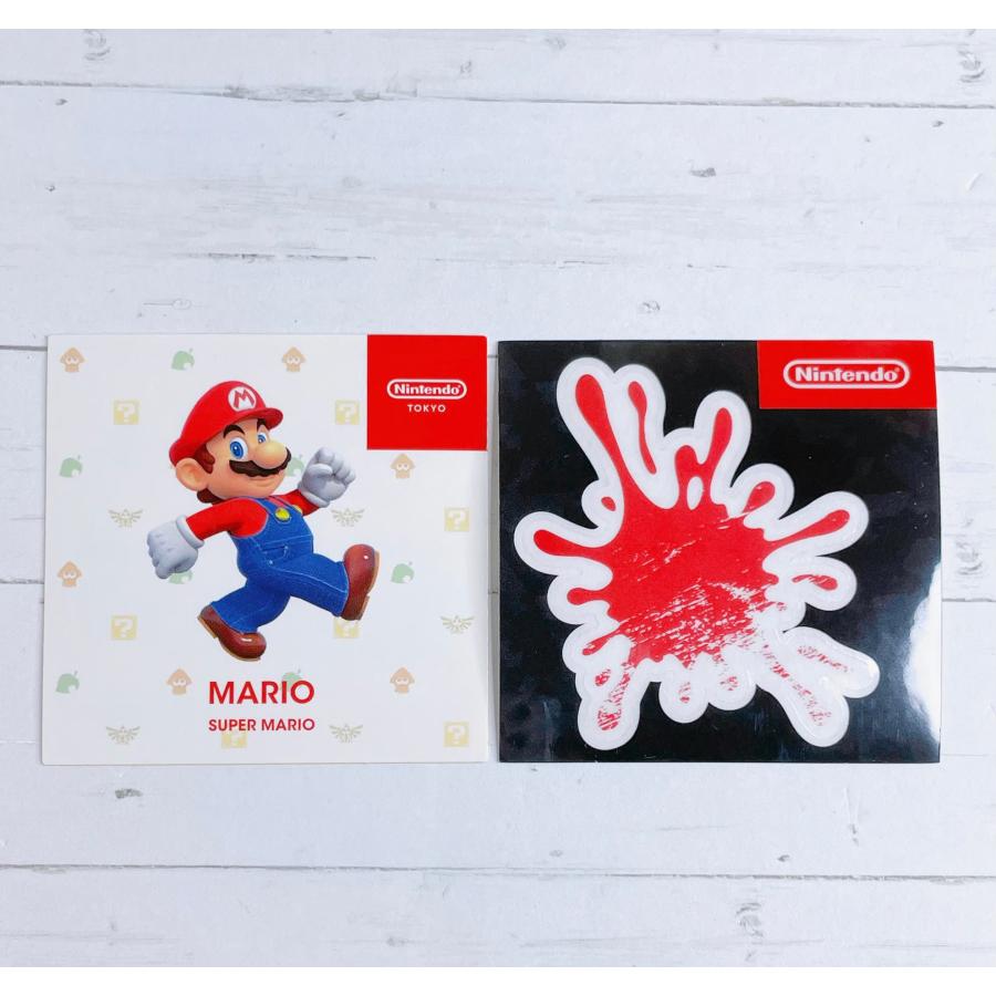 Nintendo TOKYO 限定 特典 非売品 ステッカー マリオ スプラトゥーン☆ : Nikotto Yahoo!ショップ - 通販 - Yahoo!ショッピング