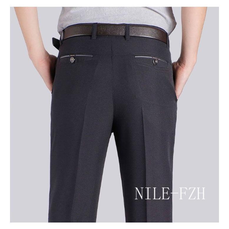 スラックス スリム テーパード センタープレス ノータック メンズ ビジネスパンツ 春 秋冬 テーパードパンツ 大人 男性 紳士 通勤 ビジカジ ビジ : nile-241105 ...