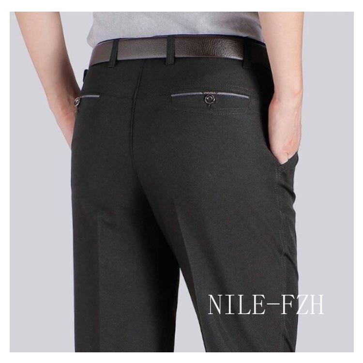 スラックス スリム テーパード センタープレス ノータック メンズ ビジネスパンツ 春 秋冬 テーパードパンツ 大人 男性 紳士 通勤 ビジカジ ビジ : nile-241105 ...