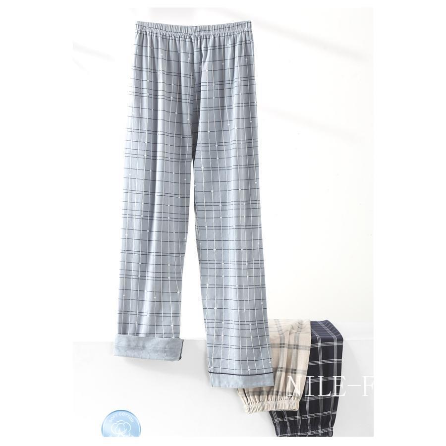 ワイドパンツ メンズ ストレッチ 涼しい 吸水速乾 ドライ イージーパンツ 美脚 チェック ルームウェア 部屋着 エアパンツ 膝下 軽い ウェストゴム : nile-241105 ...
